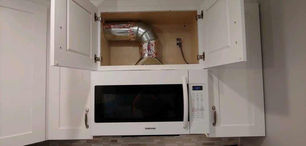 Do Over The Range Microwaves Have To Be Vented Outside Pro Line 